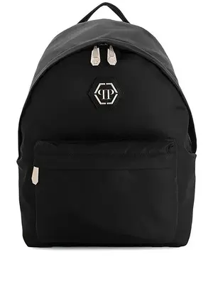 Philipp Plein Logo Plaque Backpack