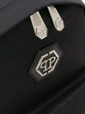 Philipp Plein Logo Plaque Backpack