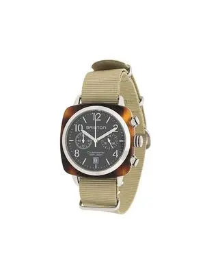 BRISTON Clubmaster Classic Chrono 40mm - Green