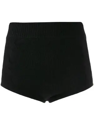 Cashmere In Love Mimie Knitted Knicker Shorts - Black