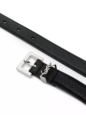 Saint Laurent Cassandre Thin Belt