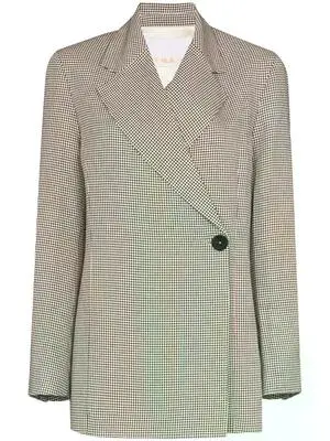 Remain Birger Christensen Viv Checked Double-breasted Blazer