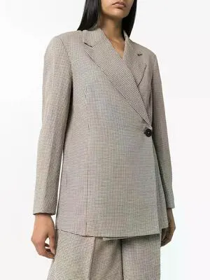 Remain Birger Christensen Viv Checked Double-breasted Blazer