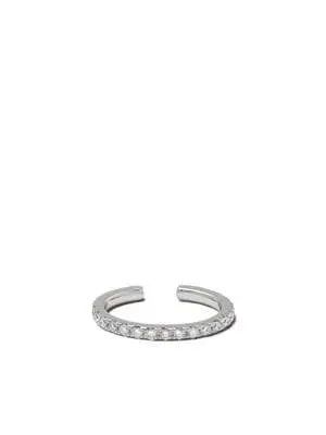 WE BY WHITEBIRD 18kt Suzanne Diamond Earcuff - Silver