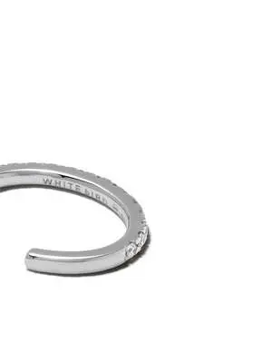 WE BY WHITEBIRD 18kt Suzanne Diamond Earcuff - Silver