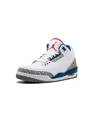 JORDAN Air 3 Retro Og True Blue Sneakers - White