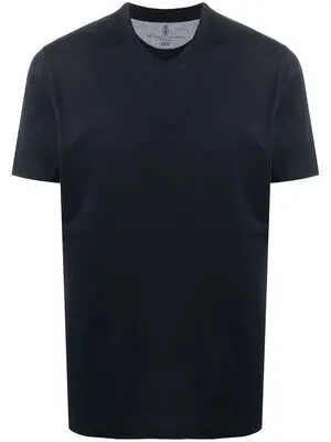 Brunello Cucinelli Cotton V-neck T-shirt