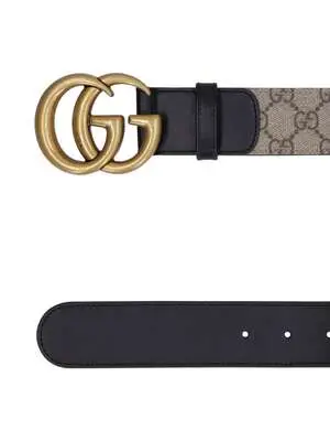 Gucci Gg Supreme Buckle Belt