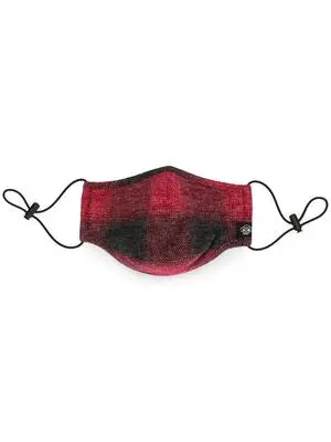 MOSTLY HEARD RARELY SEEN Two-tone Face Mask - Red