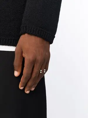 Delfina Delettrez Dots Diamond Ring - Silver