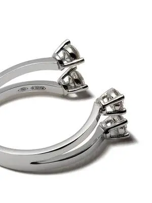 Delfina Delettrez Dots Diamond Ring - Silver