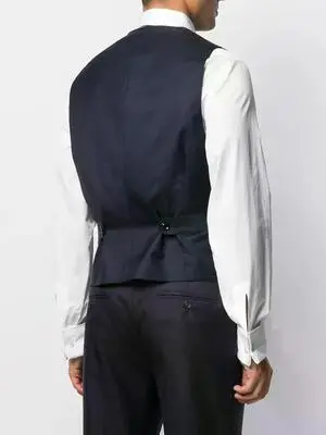 Brunello Cucinelli Double-breasted Virgin Wool Waistcoat