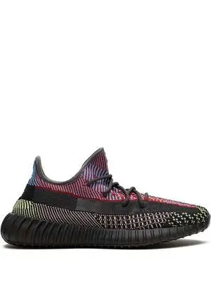 ADIDAS X YEEZY Yeezy Boost 350 V2 Reflective Sneakers - Black