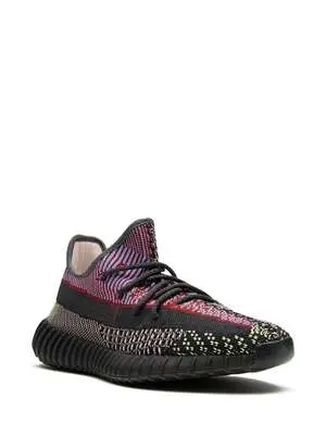 ADIDAS X YEEZY Yeezy Boost 350 V2 Reflective Sneakers - Black
