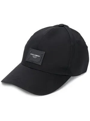 Dolce & Gabbana Logo Baseball Cap - Black