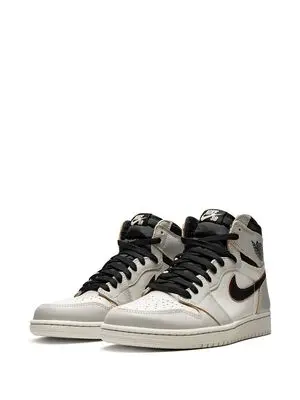 JORDAN Air 1 Sb Retro High Og Sneakers - Grey