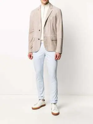 DONDUP Slim-fit Tailored Trousers - Blue