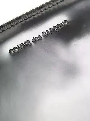 Comme Des Garçons Leather Clutch - Black