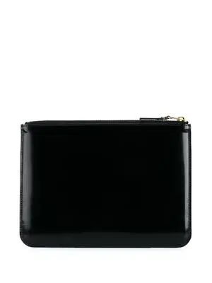 Comme Des Garçons Leather Clutch - Black