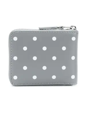 Comme Des Garçons Zip Around Wallet - Grey