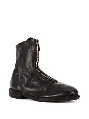 Guidi Soft Zip Front Ankle Boots