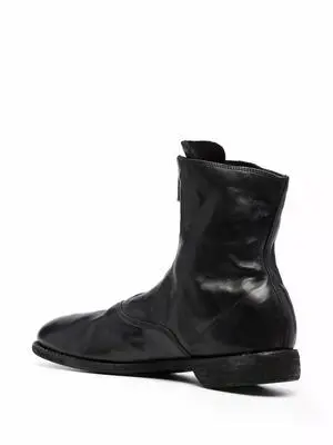 Guidi Zip Front Ankle Boots