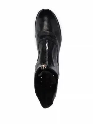 Guidi Zip Front Ankle Boots