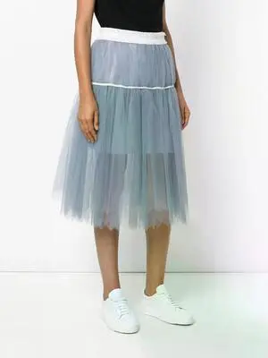 Comme Des Garçons Midi Tulle Skirt