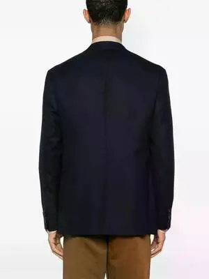 Canali Fitted Fine Knit Blazer