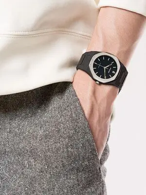 D1 MILANO Polycarbon Watch - Black