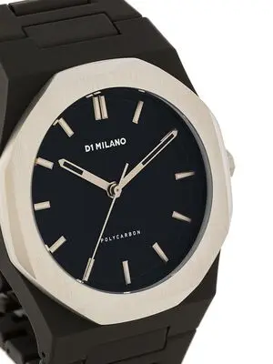 D1 MILANO Polycarbon Watch - Black