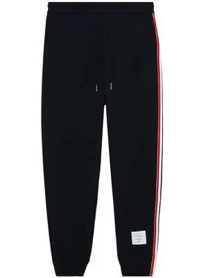 Thom Browne Classic Loopback Stripe Sweatpants - Blue