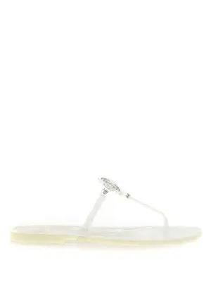 Tory Burch Mini Miller Jelly Thong Sandals White