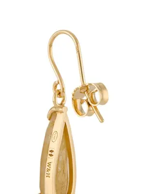 WOUTERS & HENDRIX Rutilated Quartz Drop Earrings
