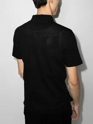 Sunspel Riviera Polo Shirt - Black