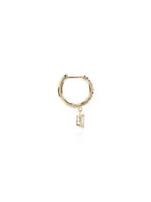 ANITA KO 18kt Diamond Hoop Earring - Gold