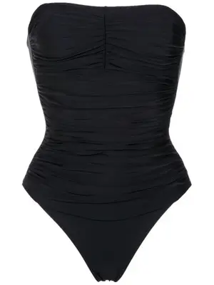 LYGIA & NANNY Melissa Strapless One-piece Swimsuit - Black