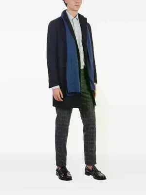 DELL'OGLIO Fine-stripe Shirt - White