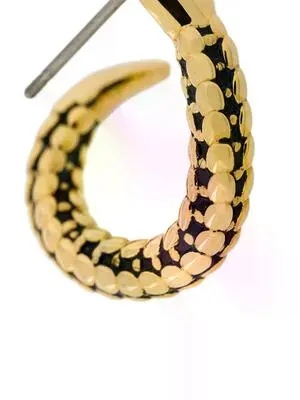AURÉLIE BIDERMANN Snake Hoop Earrings