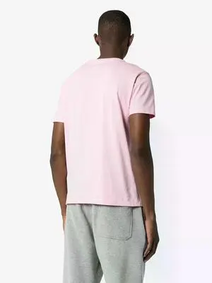 Polo Ralph Lauren Logo Embroidered T-shirt - Pink