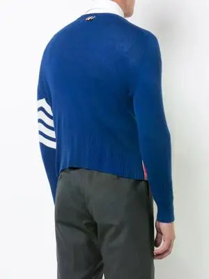 Thom Browne 4-bar Short Cashmere Pullover