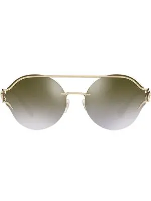 Versace V-powerful Round Sunglasses