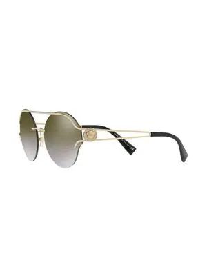 Versace V-powerful Round Sunglasses