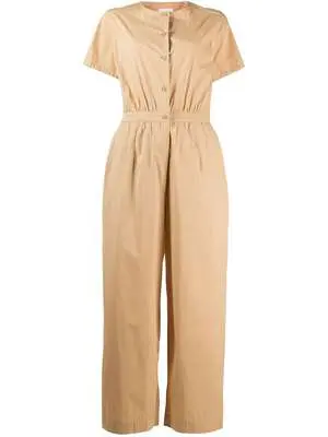 Woolrich Buttoned Jumpsuit - Neutrals