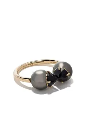 TASAKI 18kt Black Spinel Ring - Gold