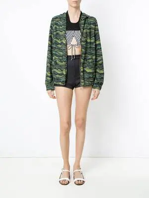 AMIR SLAMA High Waisted Shorts