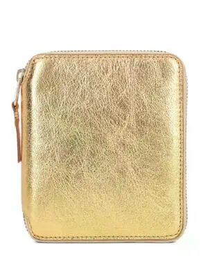 Comme Des Garçons All-around Zip Fastening Wallet Gold