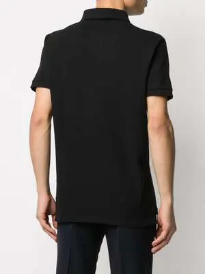 Polo Ralph Lauren Embroidered Logo Polo Shirt - Black