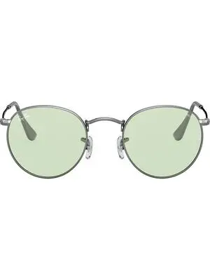 Ray-ban Round Metal Sunglasses Metallic