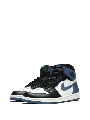 JORDAN 1 Retro High Og Moon Sneakers - Blue